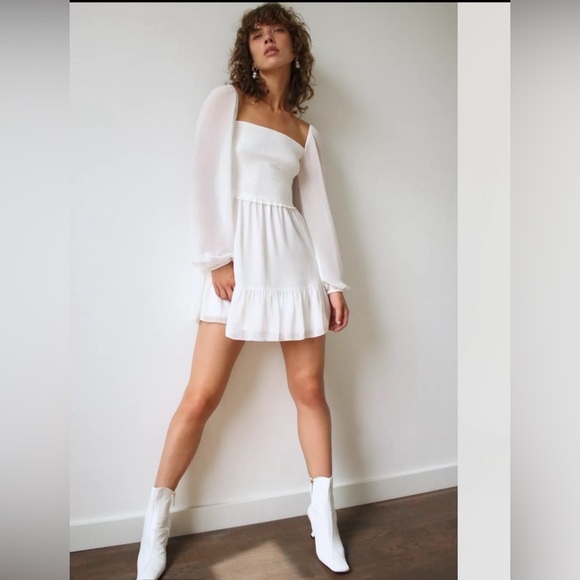 Aritzia | Dresses | Wilifred Tempest Mini Dress Light Purple | Poshmark